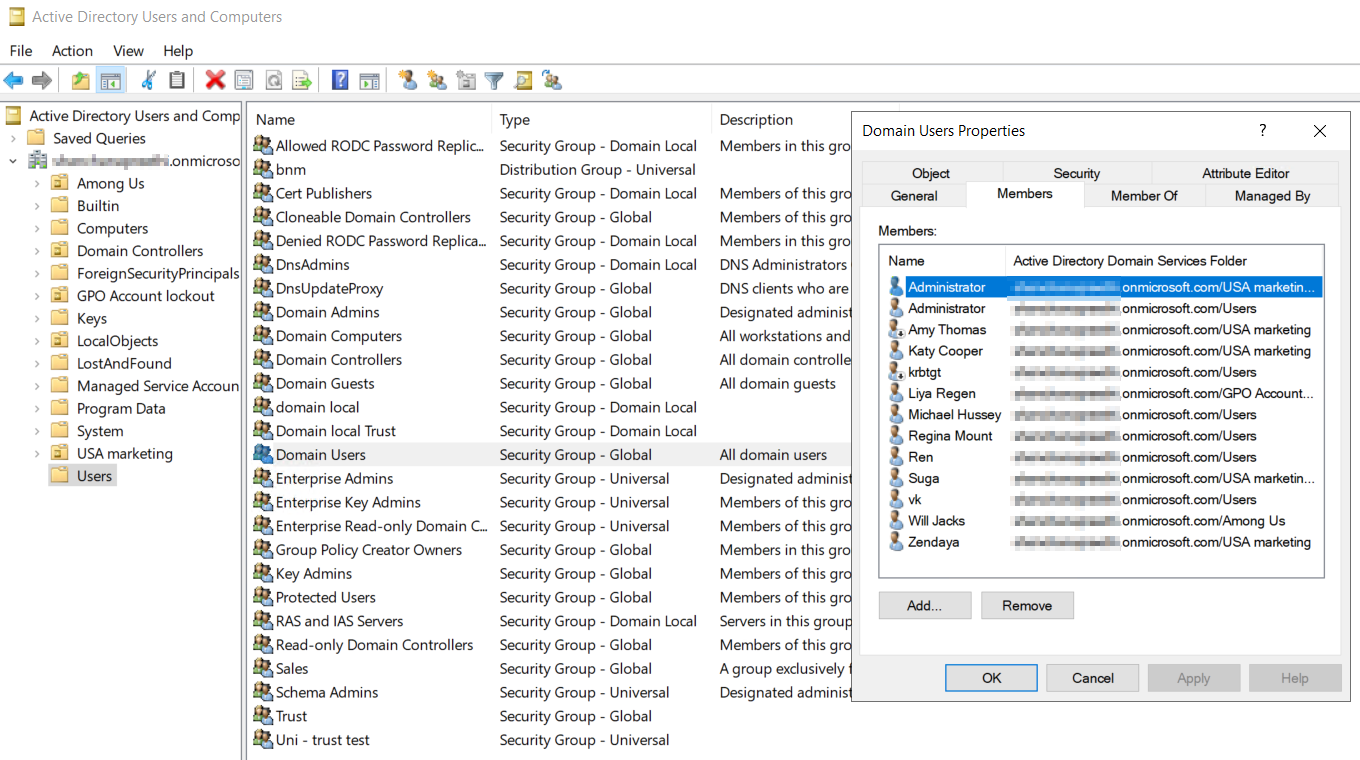 Find Group Membership in Active Directory