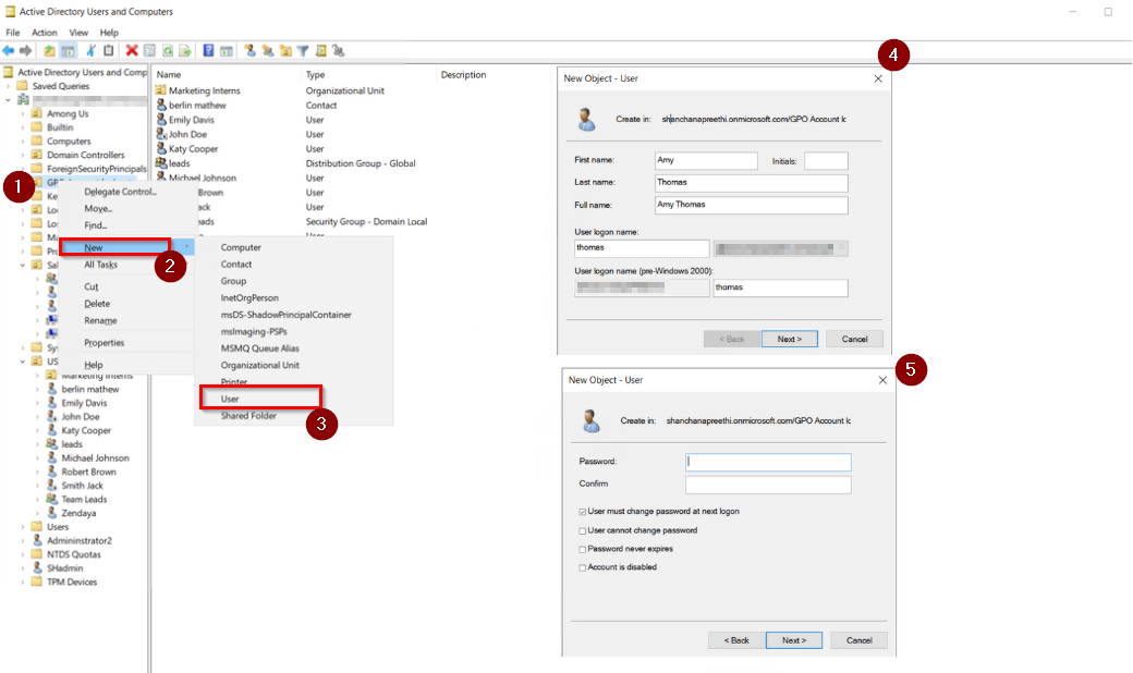 Get a List of Users in Active Directory