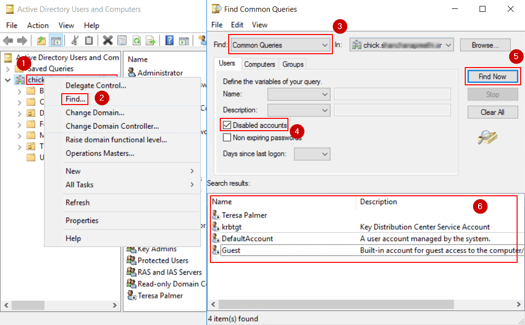 Get a List of Disabled Users in Active Directory