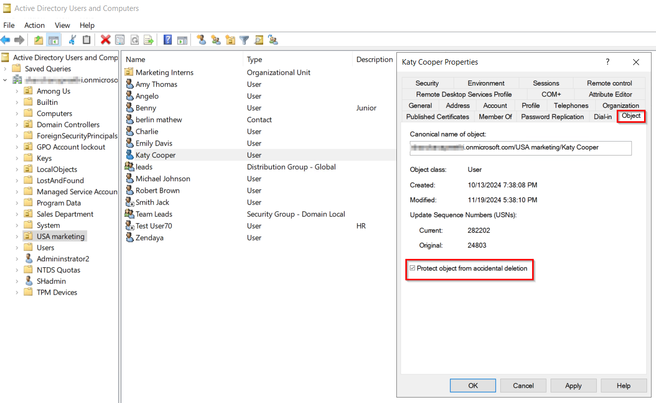Find Deleted Users in Active Directory