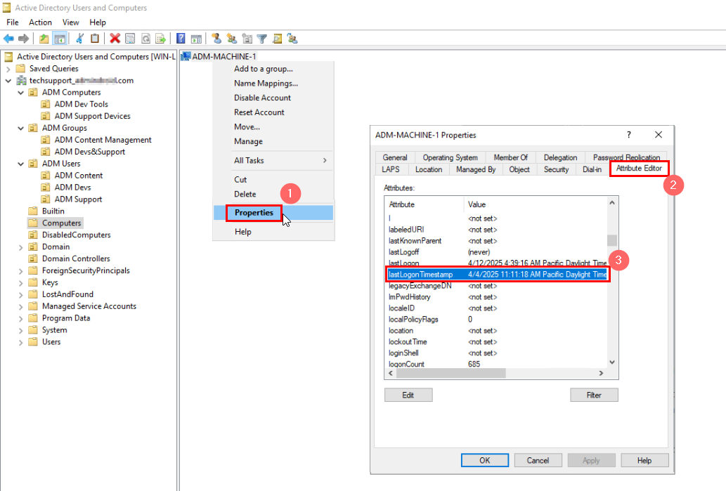 Track Inactive Computers in Active Directory