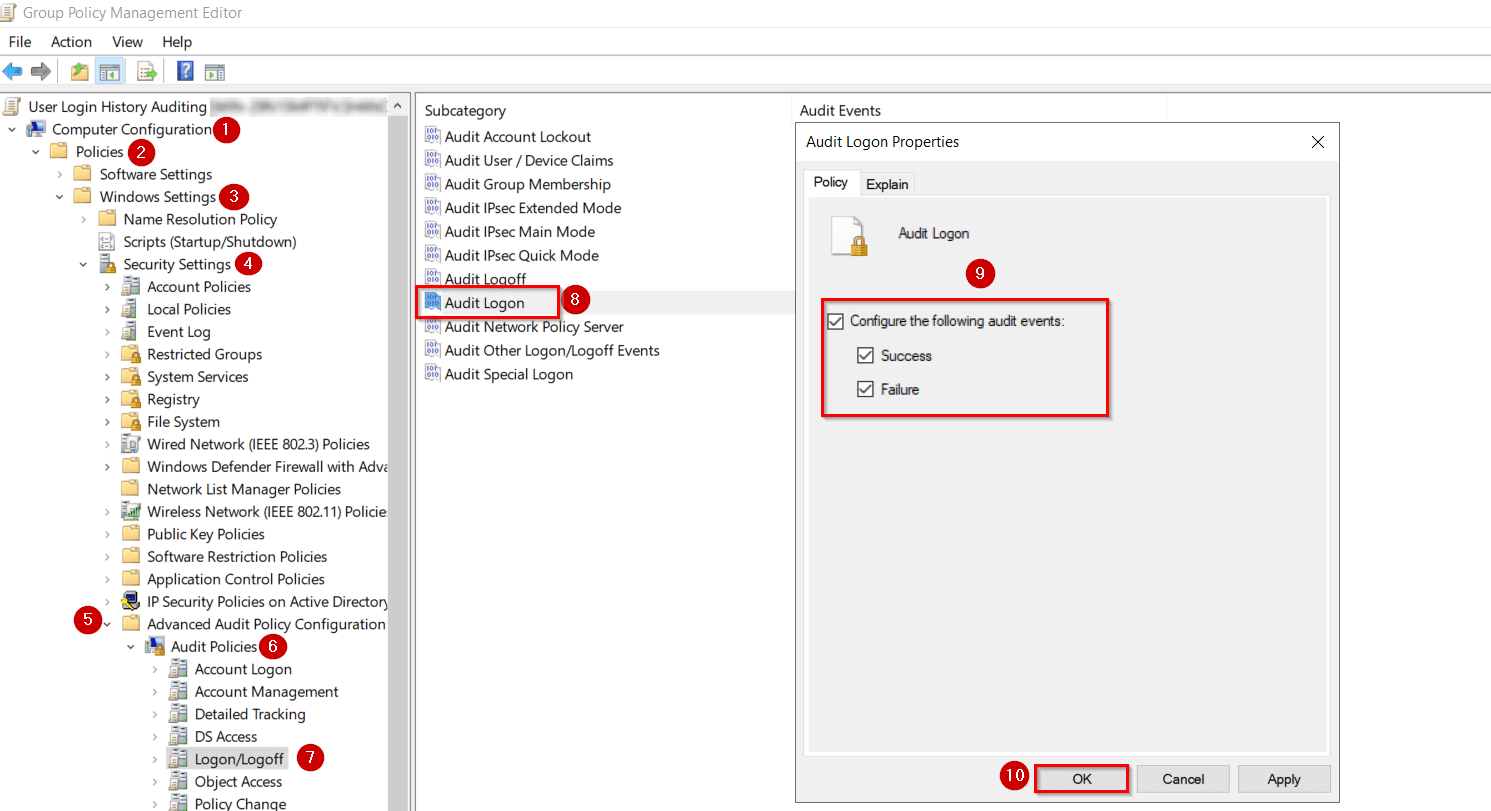 Check User Login History in Active Directory
