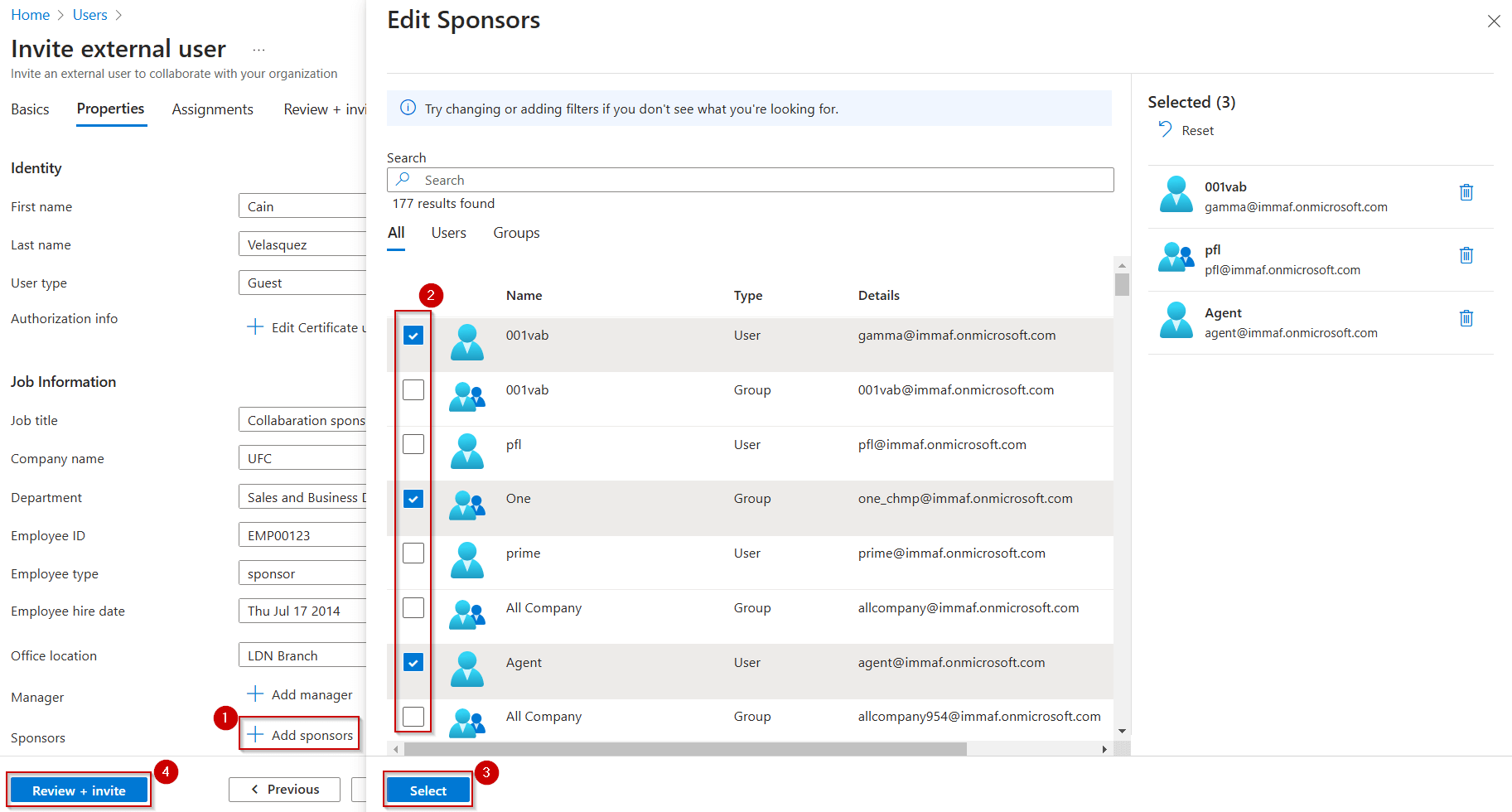 List Sponsors and Their Assigned Guests in M365