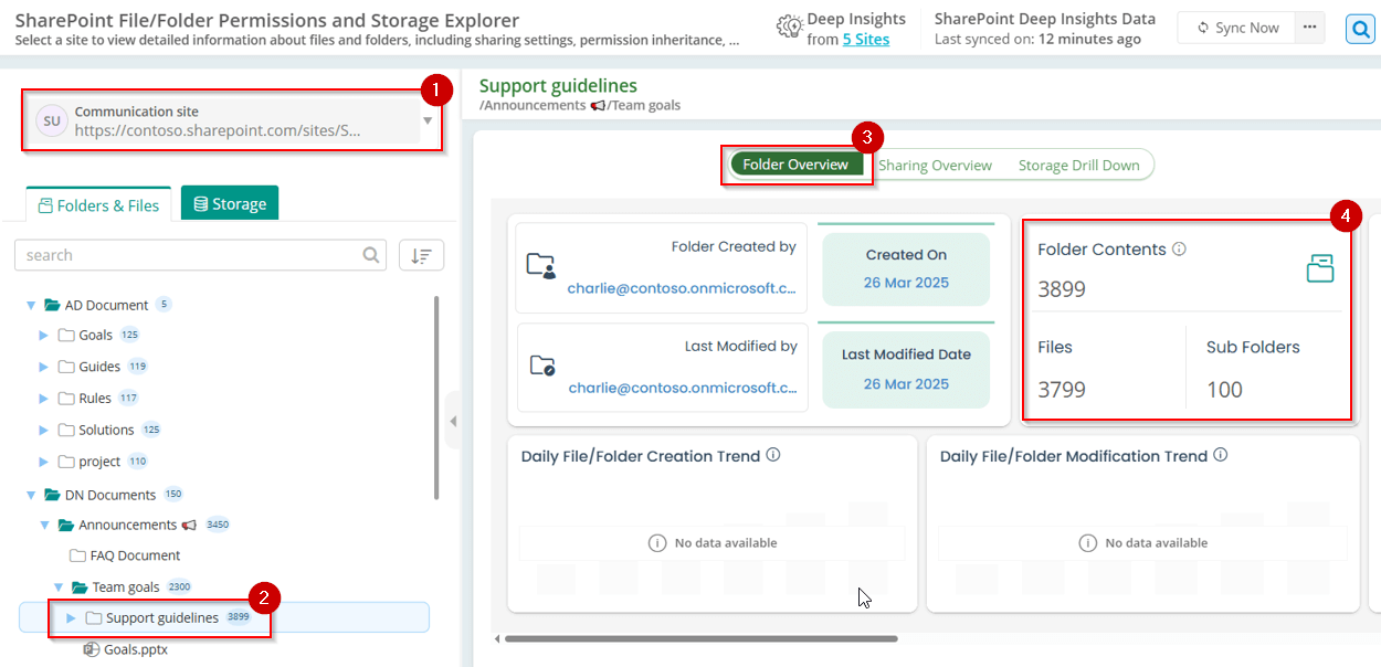 Get File and Subfolder Counts of Each Folder in SharePoint Libraries